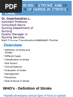 2022 STROKE Education-Orange Park BEFAST | PDF | Stroke | Angiology