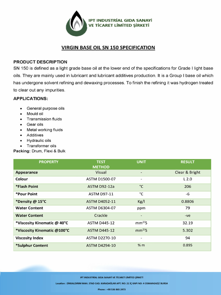 SN 150 Spec111 | PDF