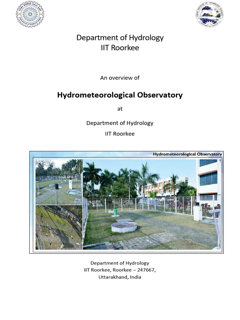 Hydrometeorological Observatory Overview | PDF | Meteorology | Hydrology