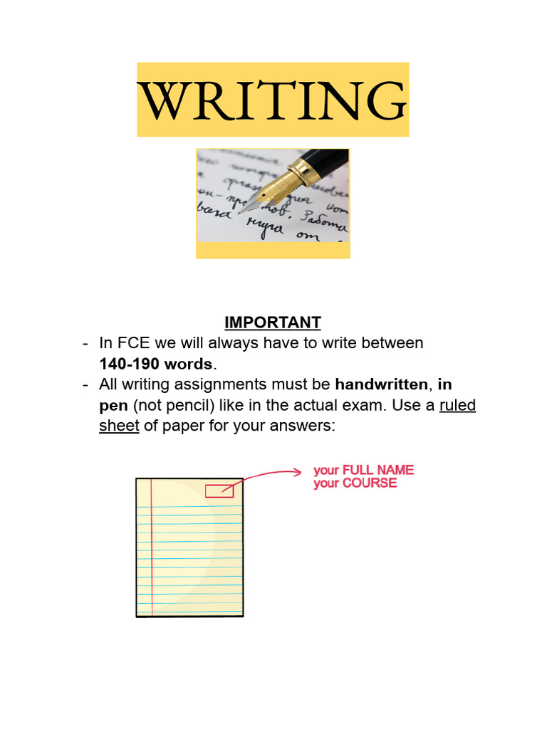 Writing Notes Models | PDF | Essays | Meat