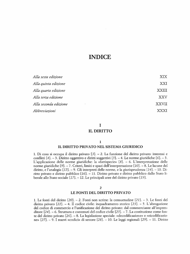 INDICE Privato | PDF