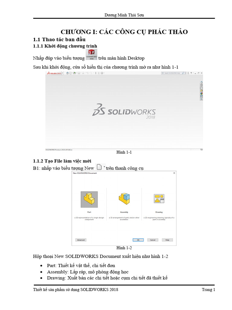 Giáo trình Solidwork | PDF