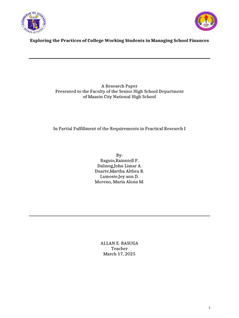 Group 3 Qualitative Research Outline | PDF