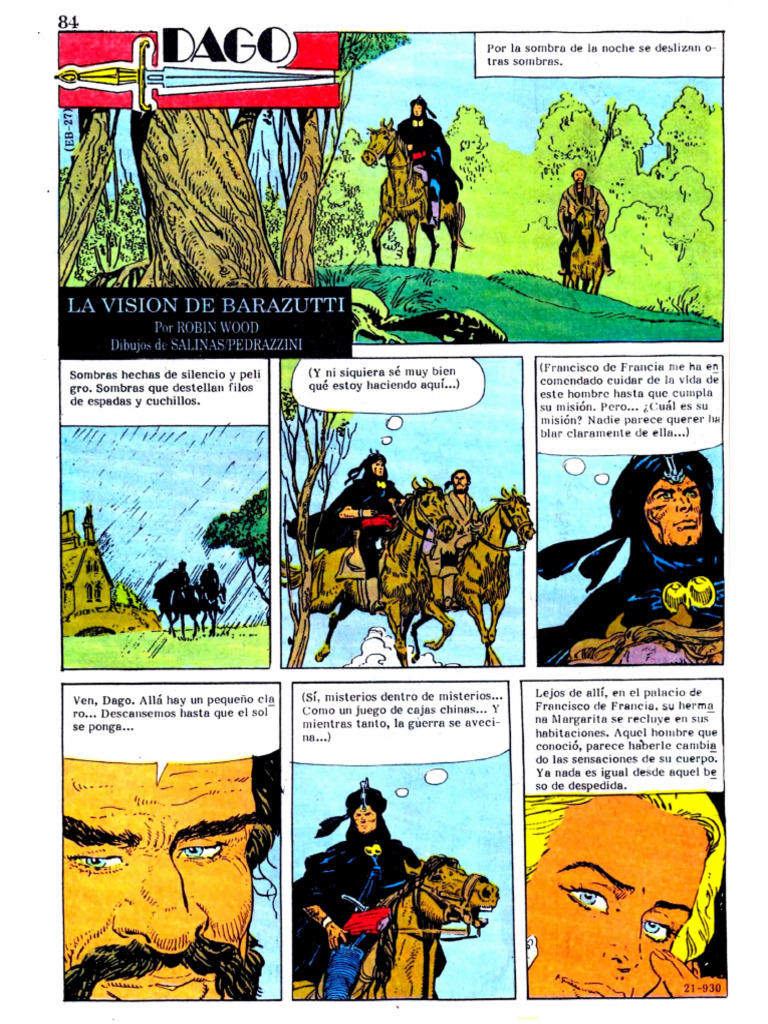 Dago Episodios B Tomo 2-14 (La Visión de Barazzutti) | PDF