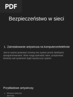 Bezpieczeństwo W Internecie | PDF