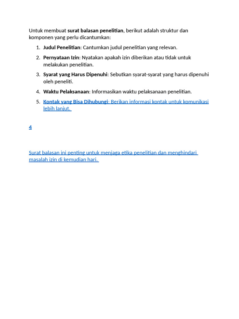 Ex Surat Balasan 5 | PDF