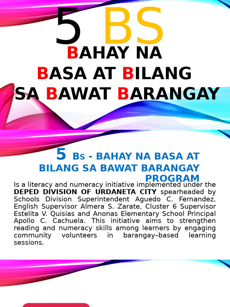 5 BS Program: Enhancing Literacy Skills | PDF