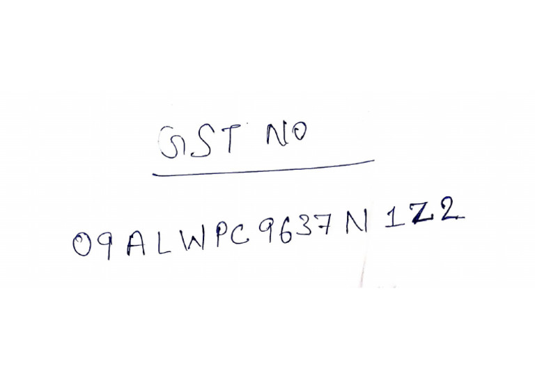 GST No. | PDF
