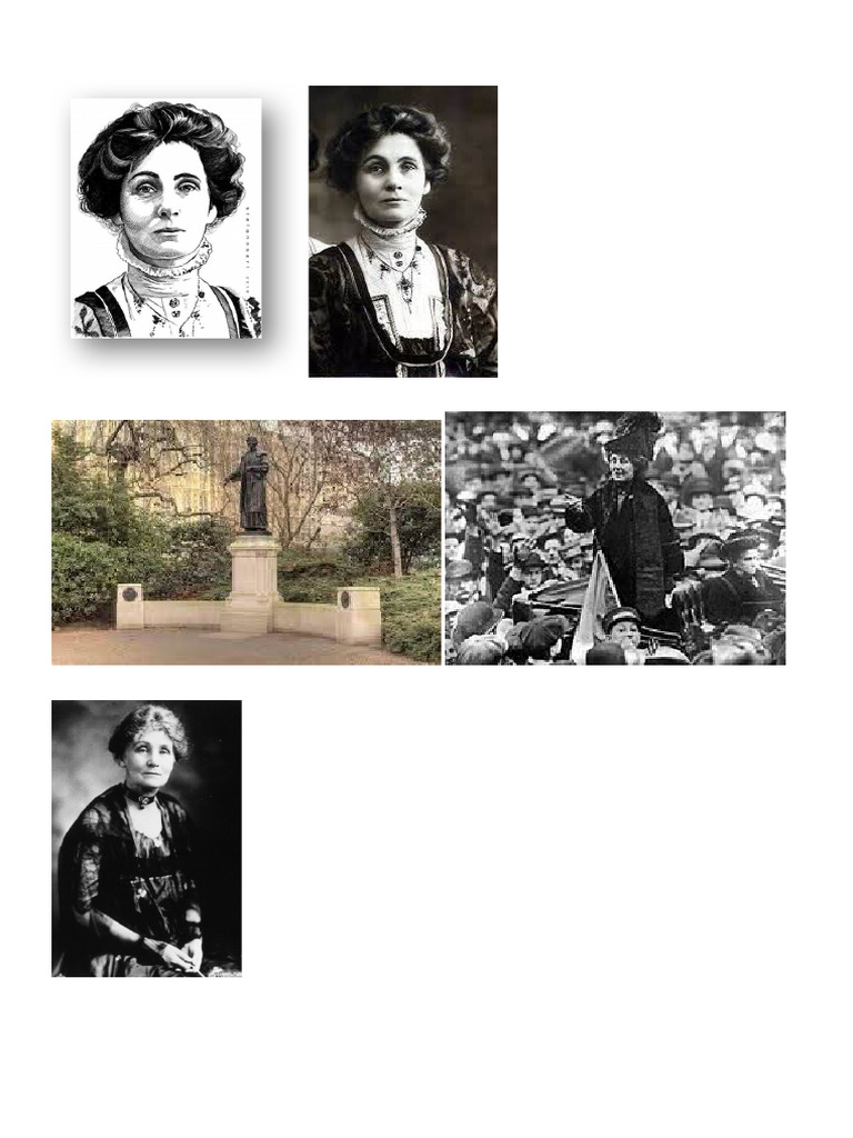 Photos Emmeline Pankhurst | PDF