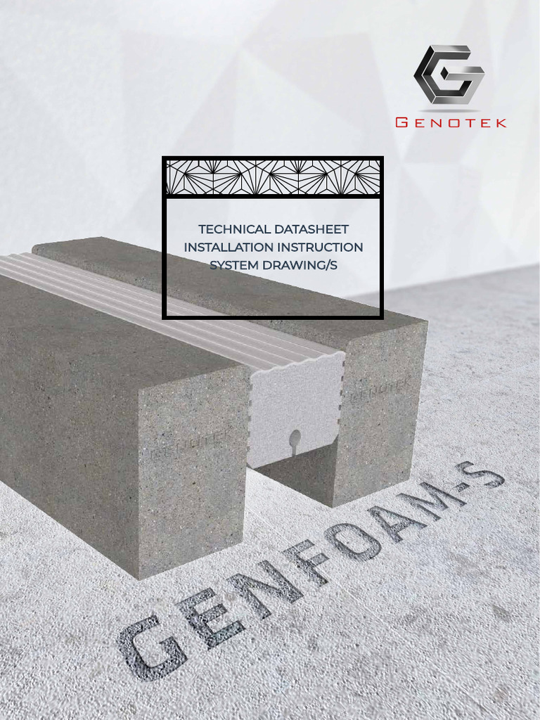GENFOAM-S Compression Foam Sealant | PDF | Silicone | Polyethylene