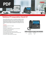 Manual do Usuário do Fanvil X1 | PDF | Telefone | Tecnologia da ...