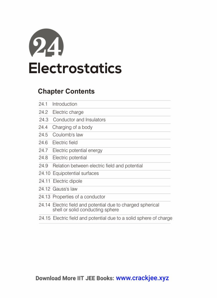 Understanding Electrostatics Concepts | PDF | Electric Charge ...