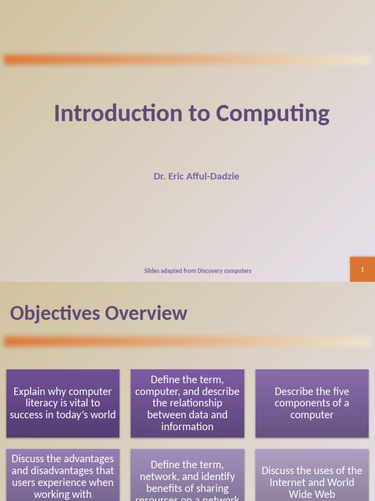 Chapter 1 | PDF | Personal Computers | Mobile Device