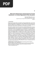 Biering-Sørensen Test for Back Pain Assessment | PDF | Back Pain | Pain