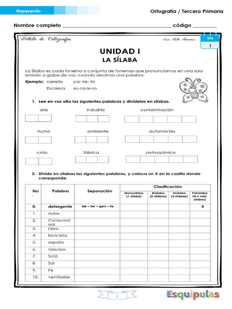 3o REPAS-ORTOGRAFÍA | PDF
