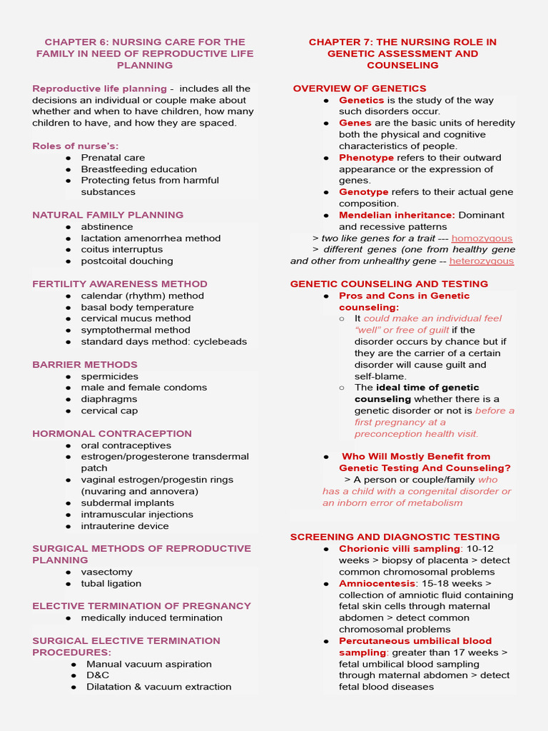 NCM109_Lec-Reviewer_merged | PDF | Menstrual Cycle | Fetus
