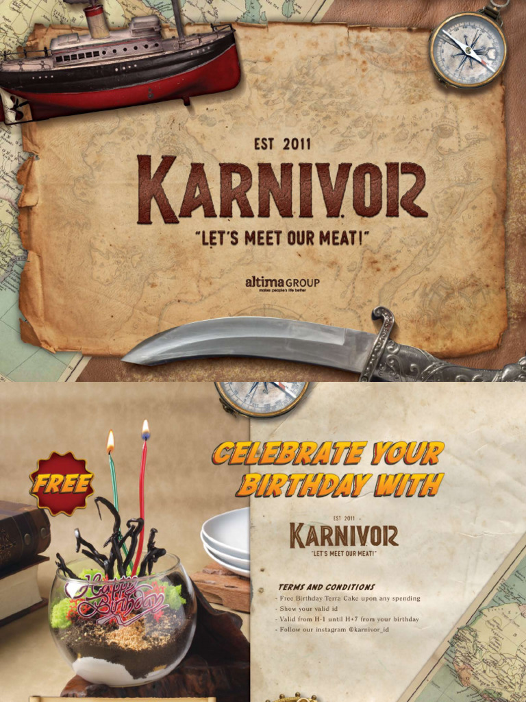 Karnivor Menu | PDF