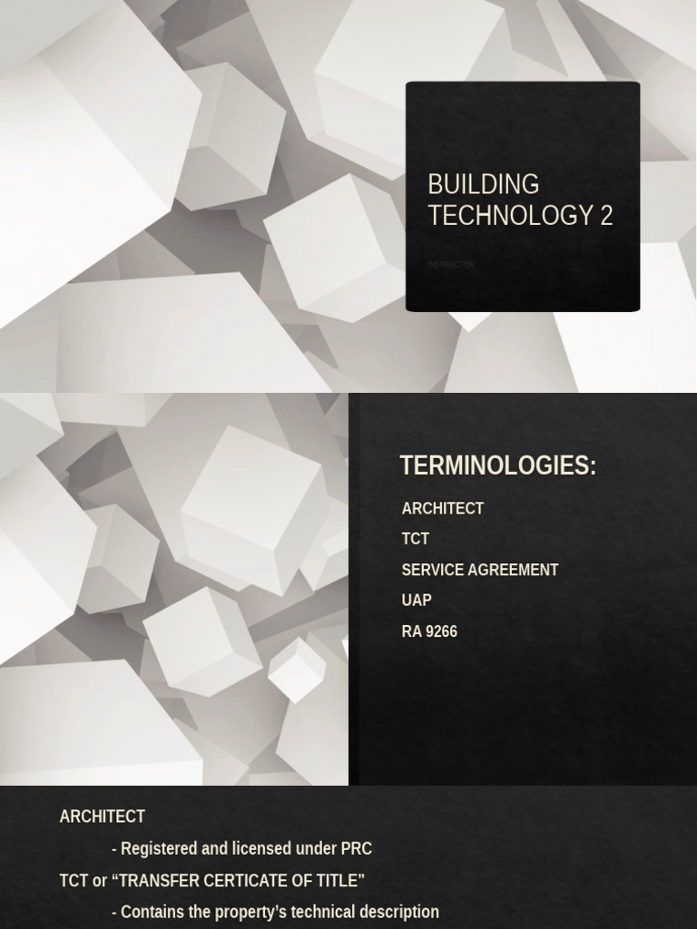 Building Technology 2 | PDF