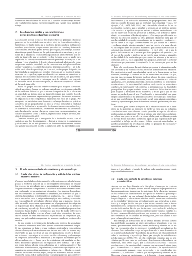 Lectura No. 2 (Actividad Colaborativa) | PDF | Enseñando | Aprendizaje