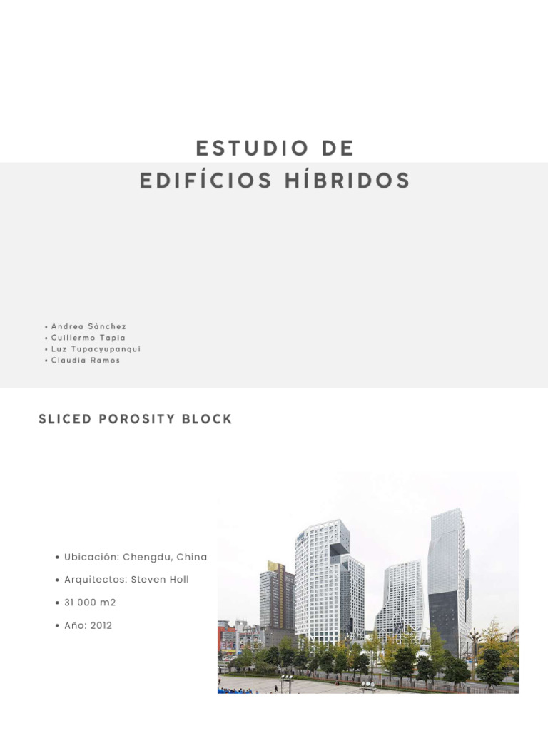 Grupo D-Edificios Hibridos T7 - Compressed | PDF | Ascensor | edificio