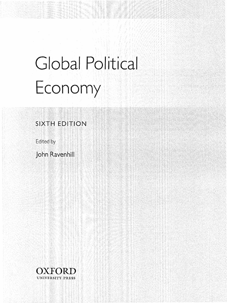 Global Political Economy: 6th Edition | PDF | Globalization | World ...