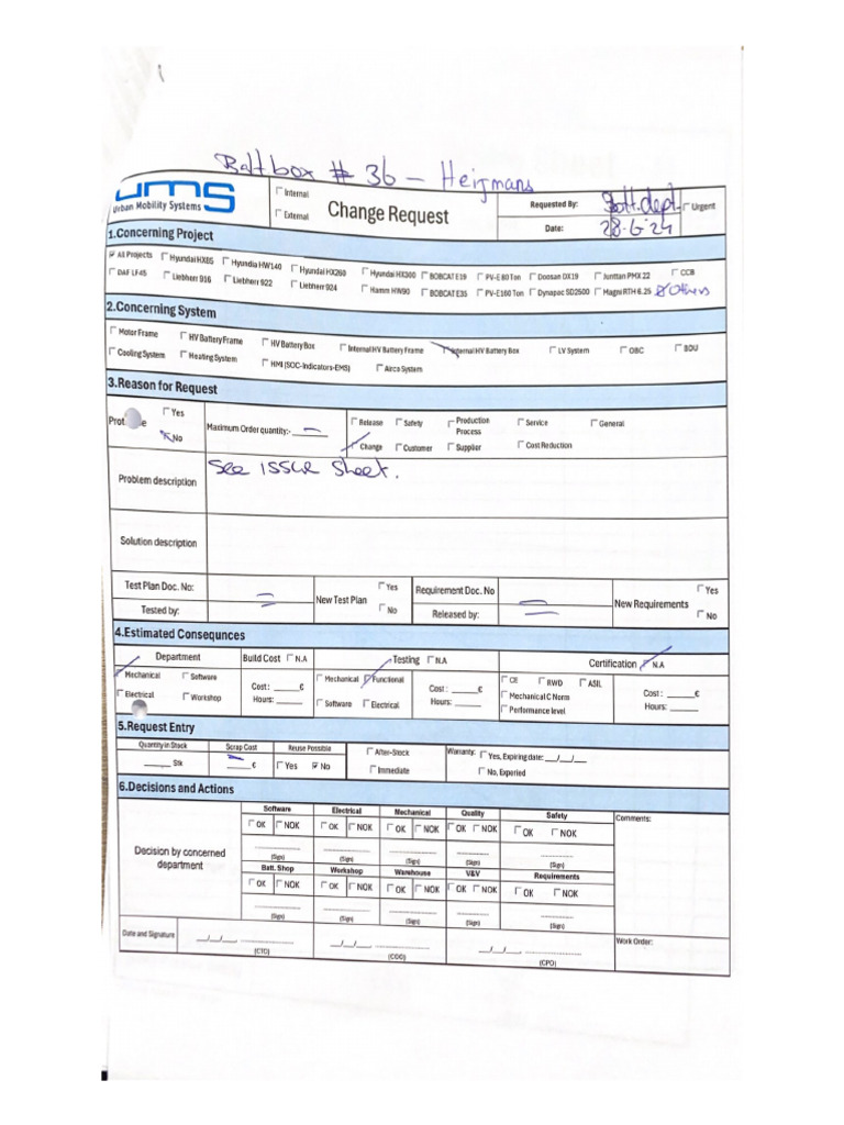 Issue Sheet_CR -24 | PDF