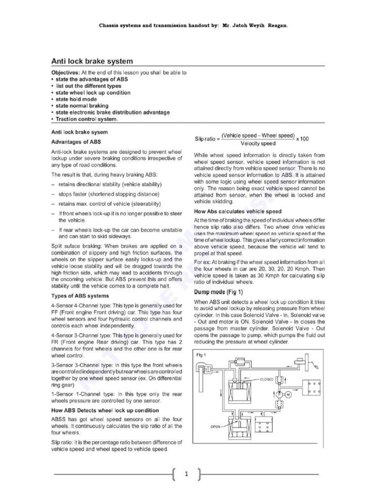 ABS by Mr. Rea | PDF