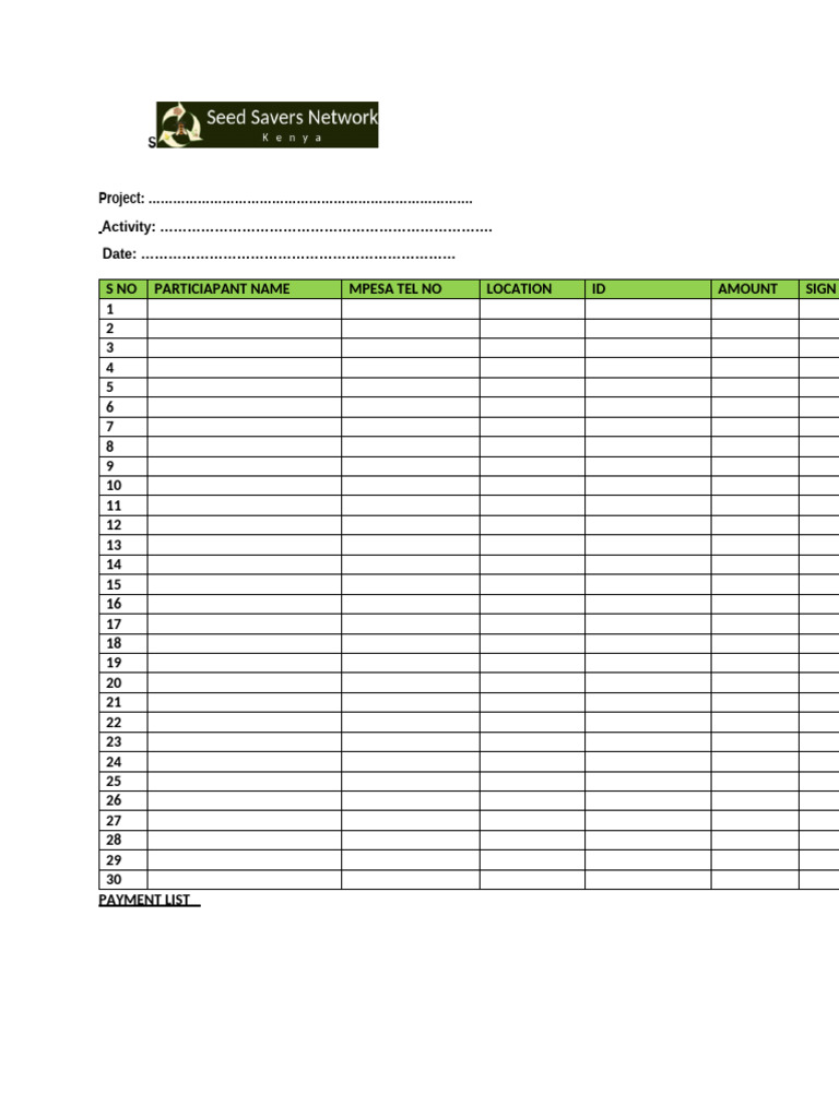 Payment List Farmers | PDF