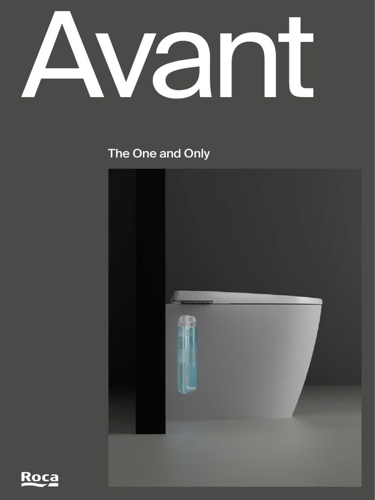 Avant Roca (International Version) | PDF | Sustainability | Toilet