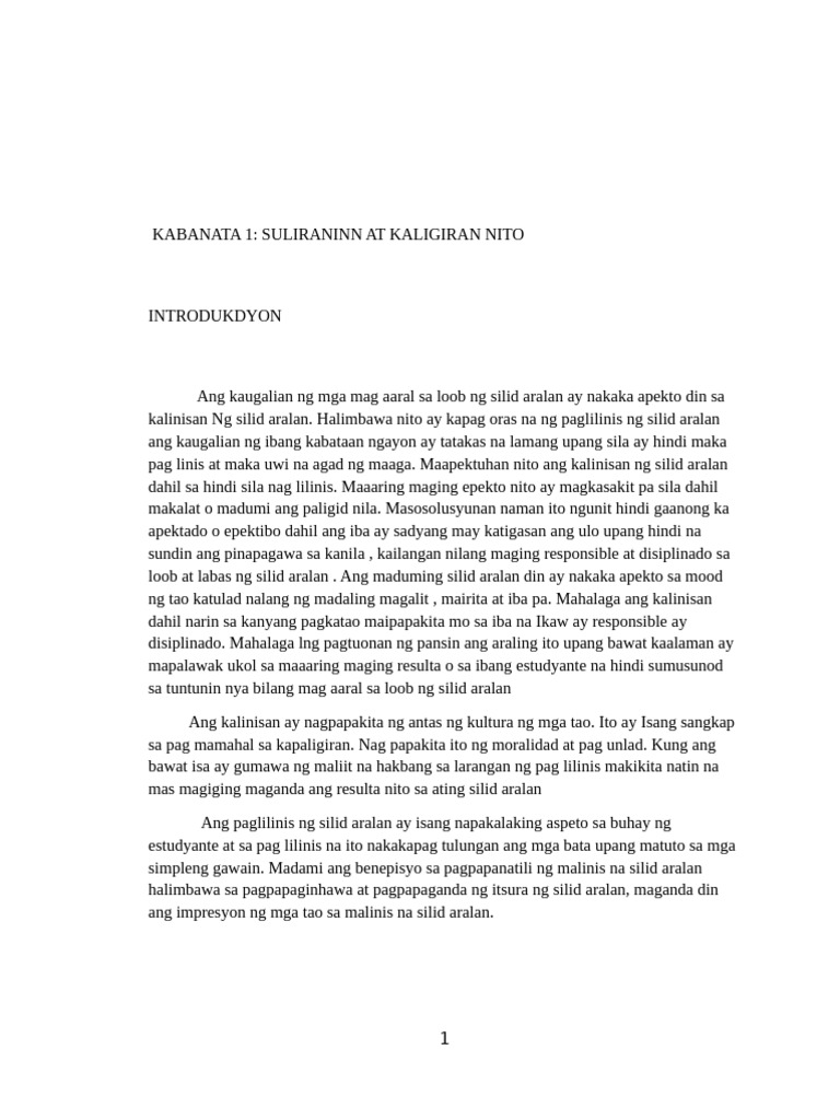 Research Chapter 1-5 | PDF