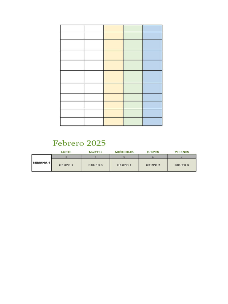 SEMANA 1 3-7 FEB | PDF