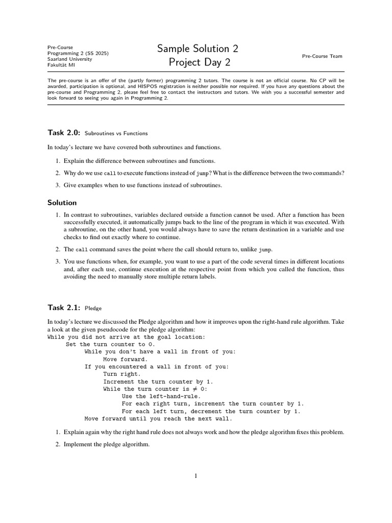 Solution Exercises Project Day 2 | PDF | Applied Mathematics | Software Development