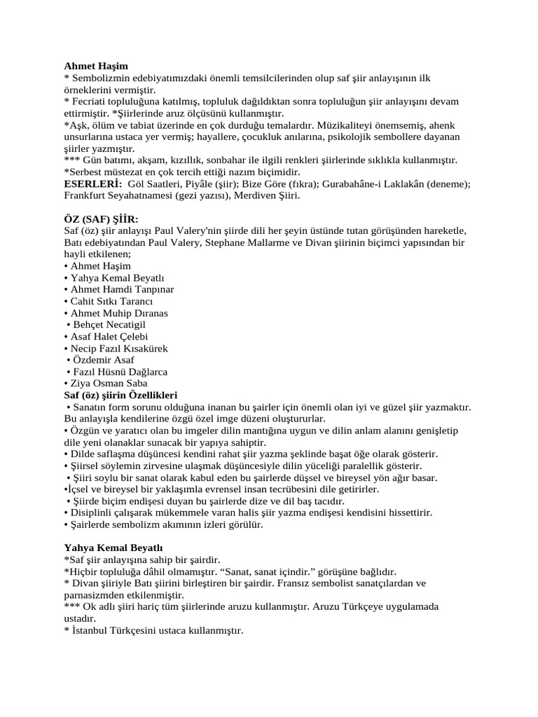 11.siniflar Deftere Yazilacak | PDF