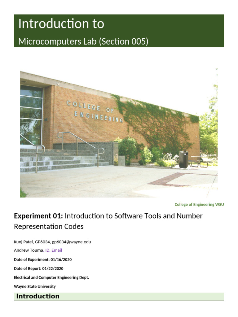 Lab1 | PDF