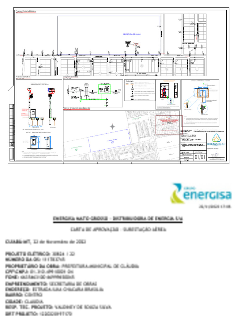 ANEXO II.1 PROJETO B SICO E MEMORIAL DESCRITIVO LOTE 01 Secretaria Municipal de Obras e ...