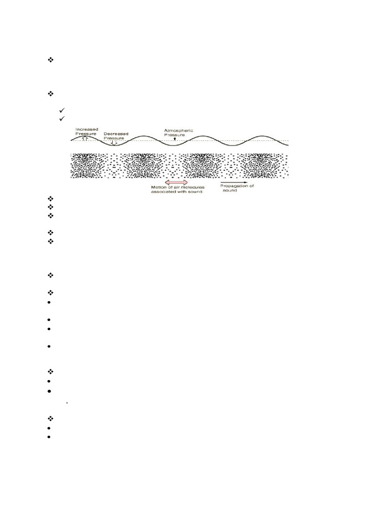 Grade 8 physics Notes Ch-29 Sound | PDF | Sound | Ultrasound