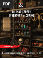 BG3 Item Index Cheat Sheet | PDF