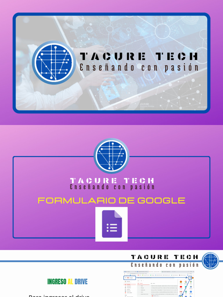 Guía para Formularios de Google | PDF | Software