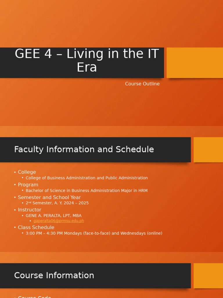 Gee 4 Living in The It Era | PDF