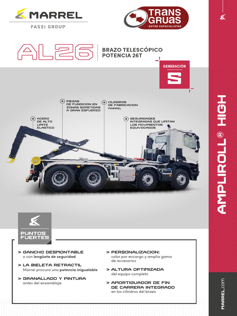 marrel-ficha-producto-ampliroll-al26 (2) | PDF | Vehículos | Tecnología de vehículos