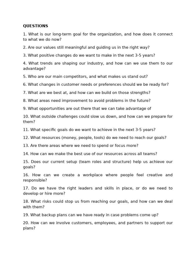 SM Questions | PDF