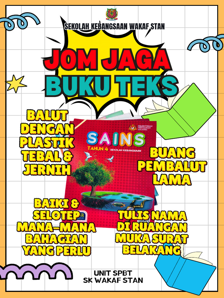 POSTER JOM JAGA BUKU TEKS | PDF