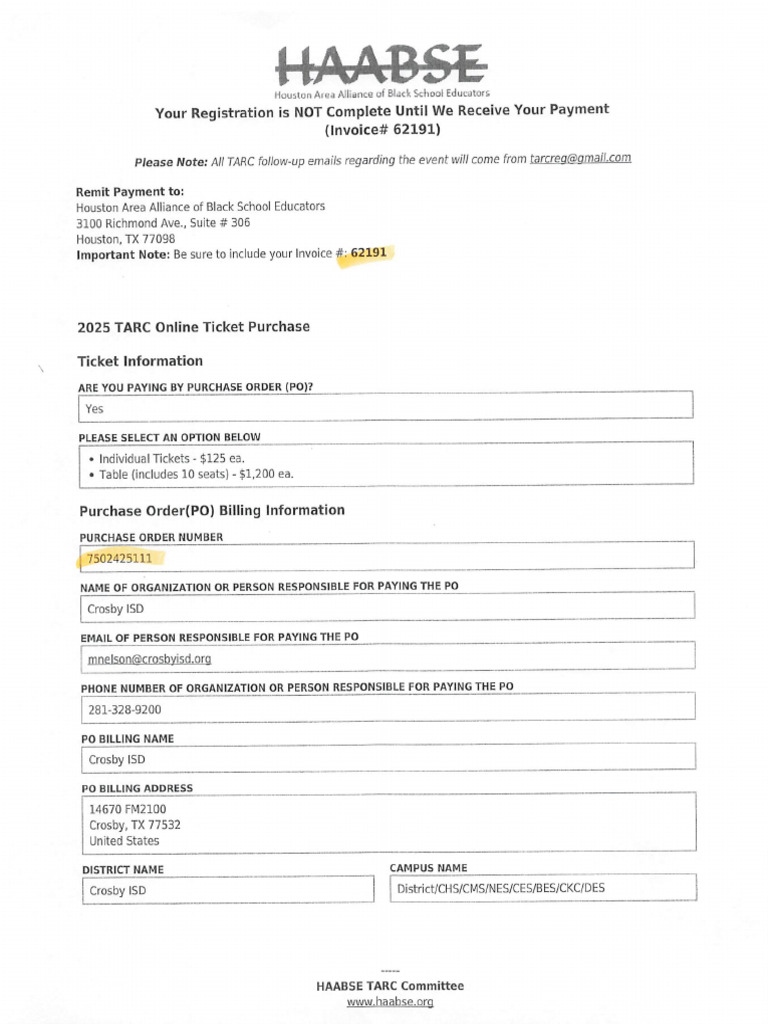 Crosby Isd Houston Area Alliance Of Black School Educators Pdf