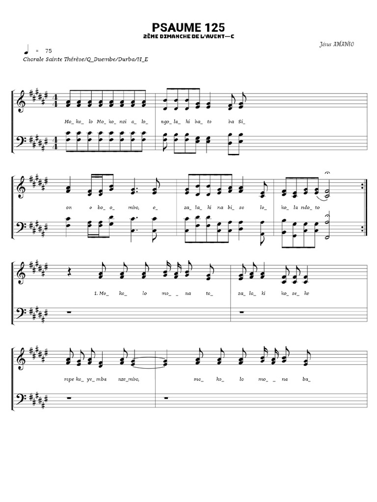 Psaume 125 | PDF