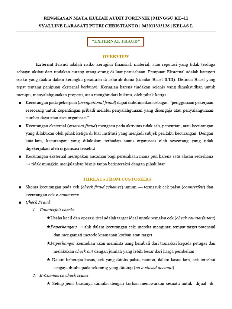 Syalline Larasati Putri Christianto_042011333126_Kelas L_RMK TM 11 | PDF