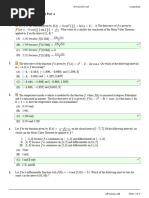 AP Calc BC FRQ Progress Check Part A | PDF | Function (Mathematics) | Mathematics