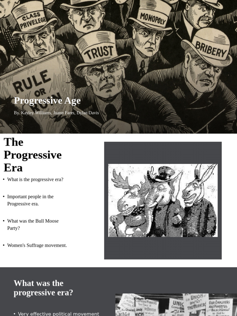 Overview of the Progressive Era | PDF