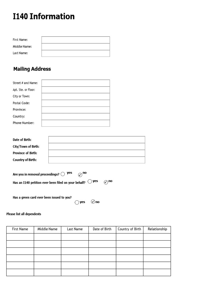 I140 - CIS Maureen | PDF