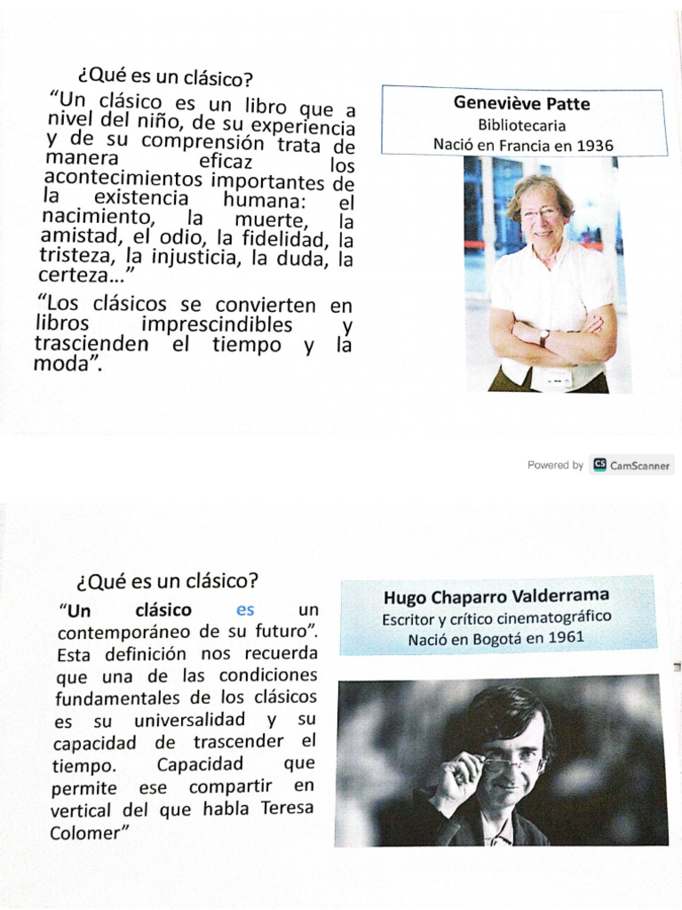 ¿Qué es un clásico | PDF