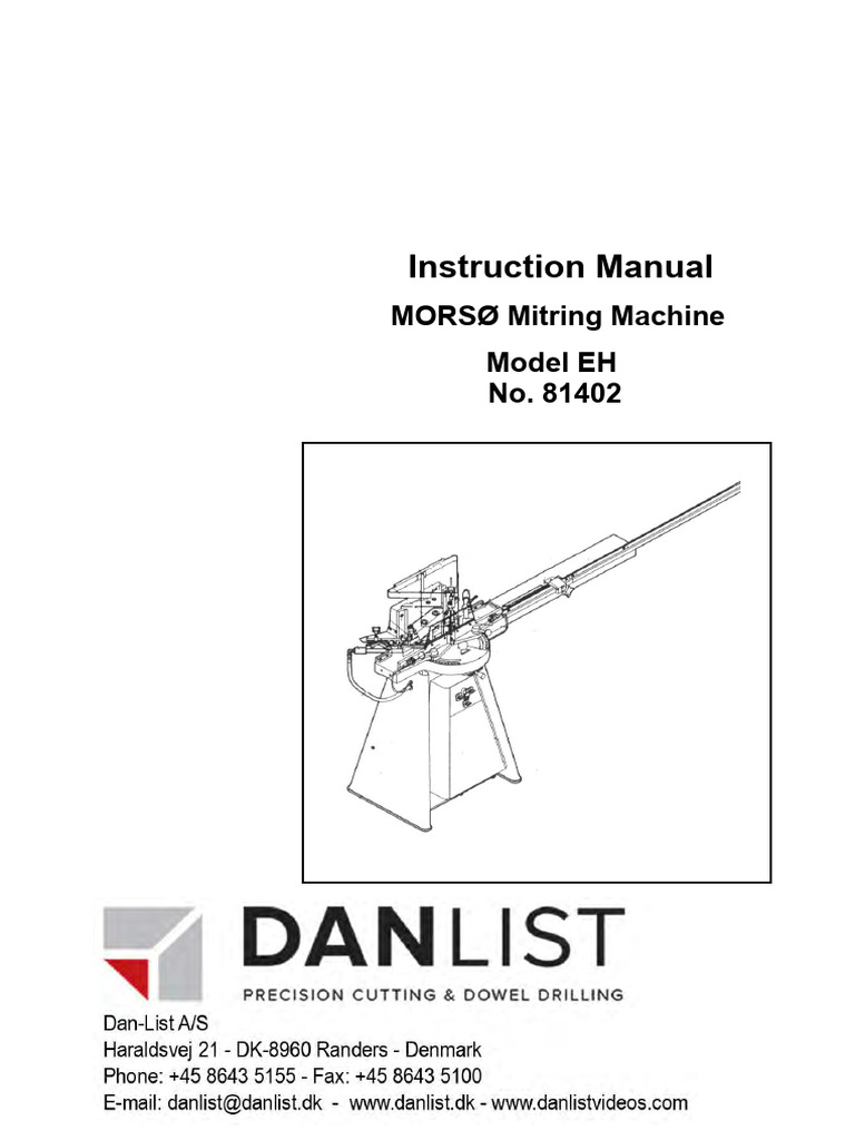 Morso Eh Electro Cutting Machine | PDF | Knife | Switch